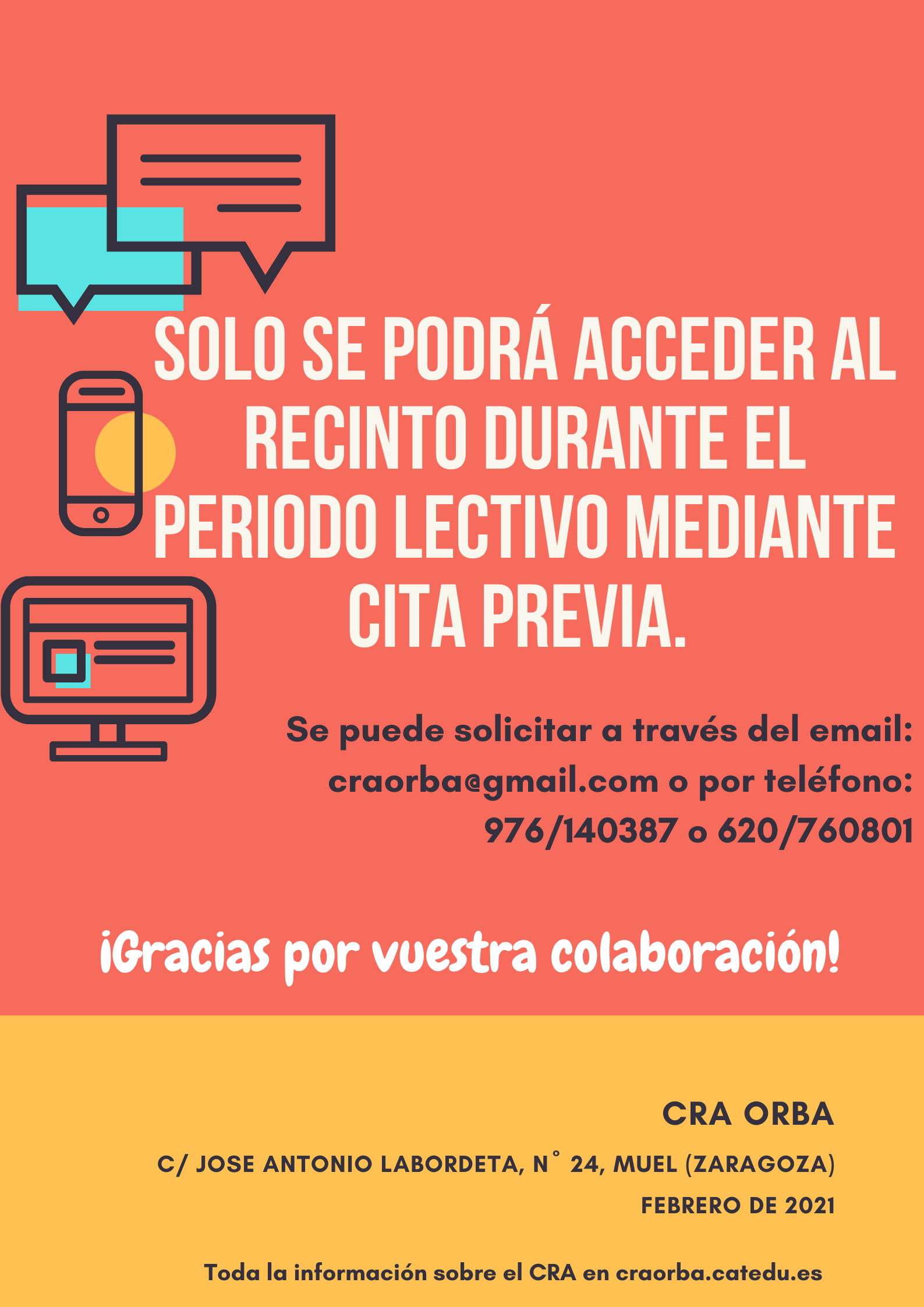 Poster cita previa – CRA ORBA